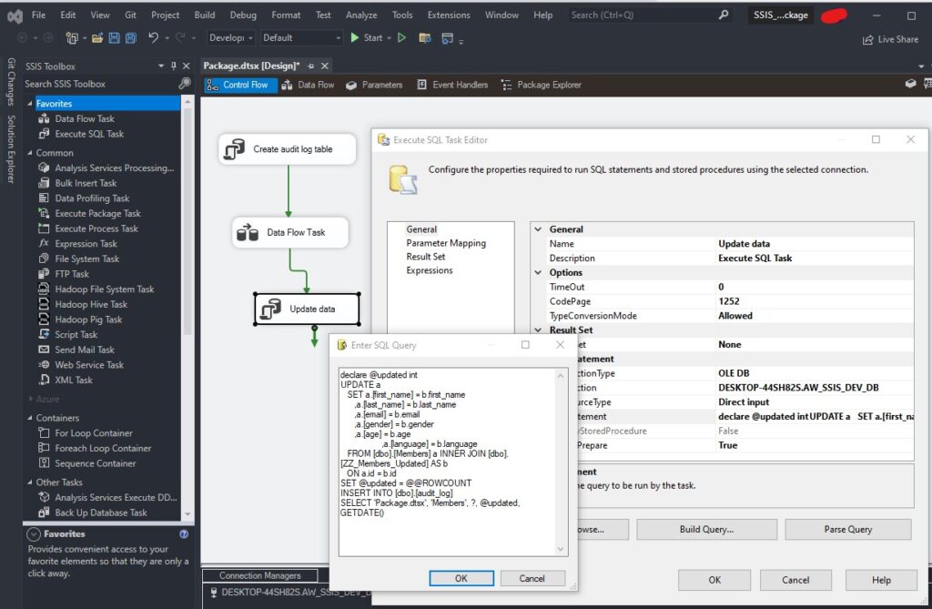 SSIS Package – Incremental Load Using the Lookup Transformation in SQL ...