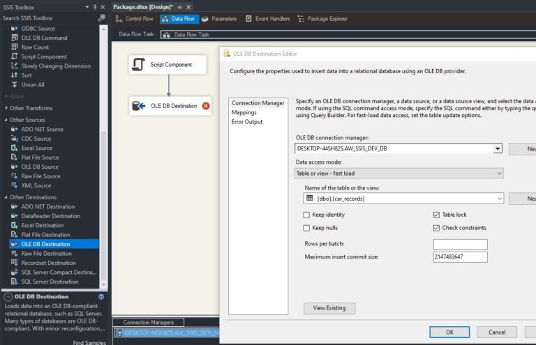 Import JSON File into SQL Server Using SSIS - kni8.com